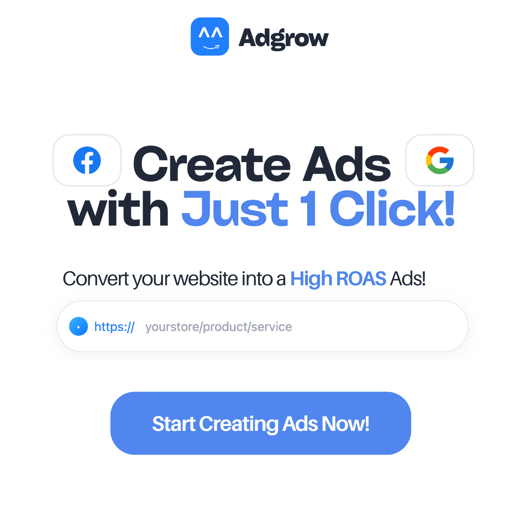 Adgrow - AI Marketing Agent | Automate Your Meta Ads & Double ROAS